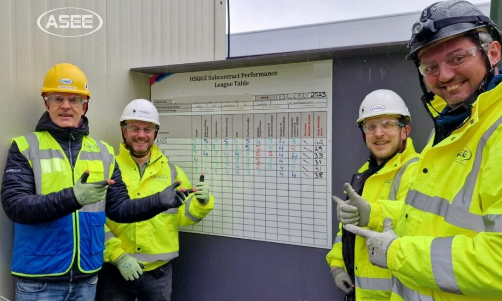 ASEE 'rewarded and recognised' for upholding high health and safety ...